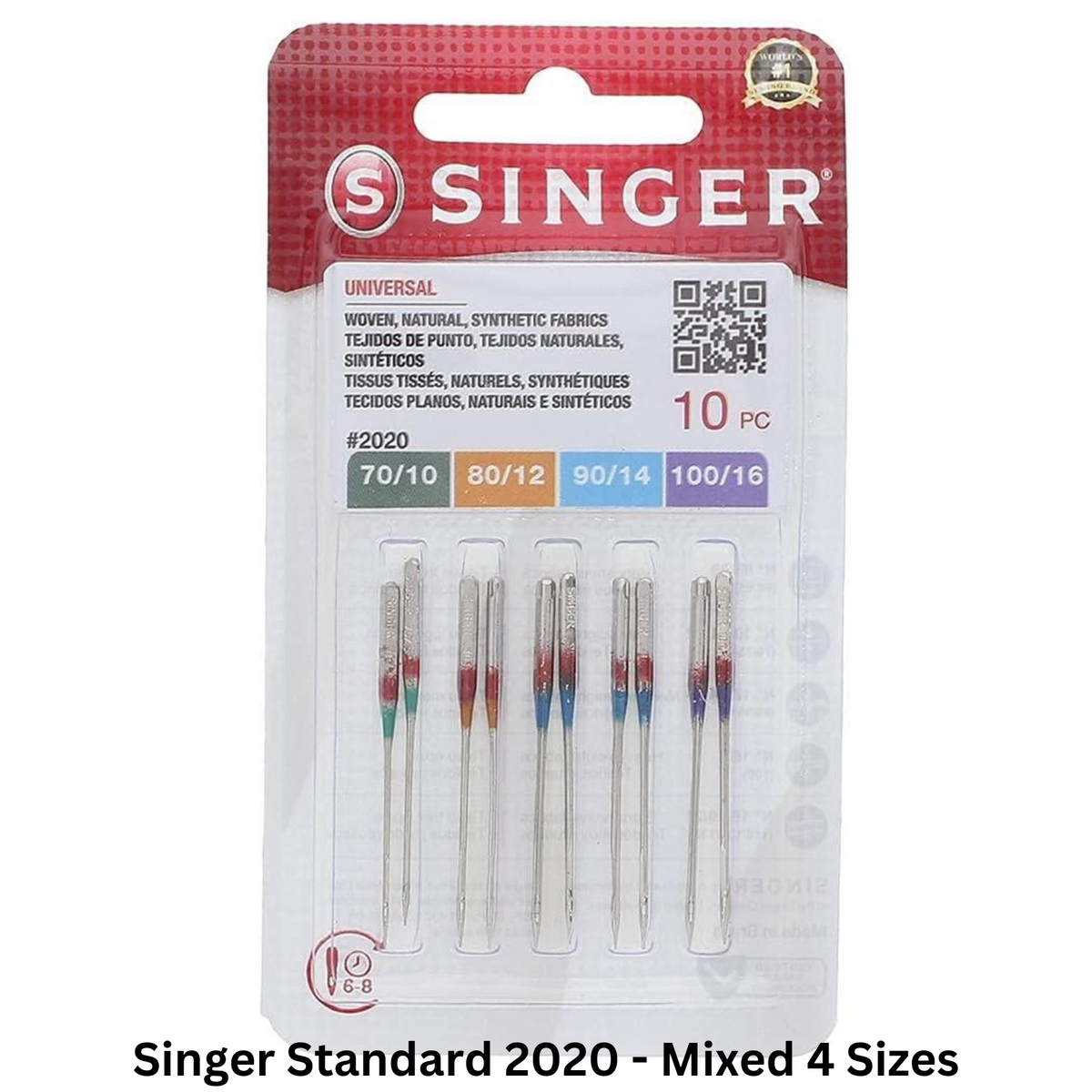 Singer Sewing Machine Needles - All Styles / Sizes – SewProCrafts Ltd